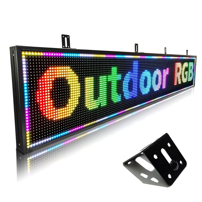 P10 Programmable Scrolling Led Sign Outdoor Signs For Businesse Custom ...