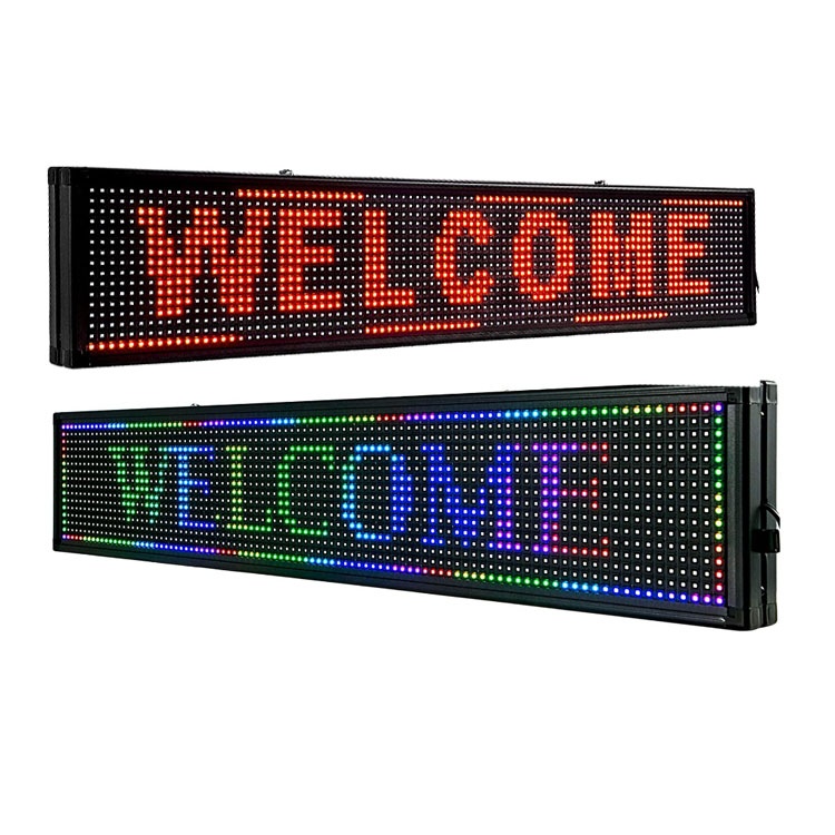 P10 Red Moving Scrolling Running Message LED Sign