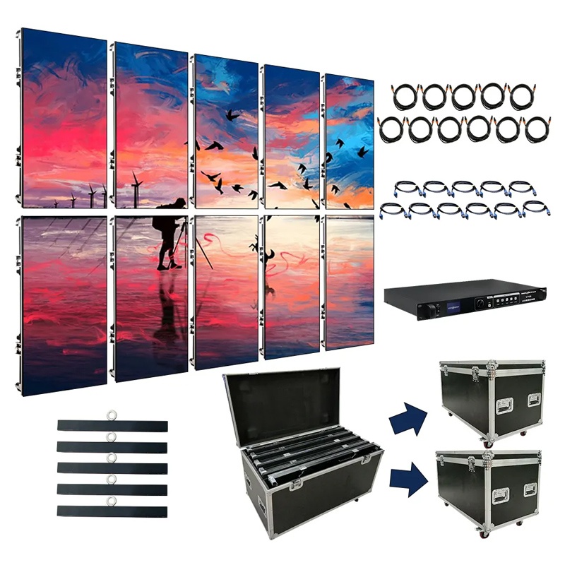 LED P2.6 P2.9 P3.91 P4.81 Waterproof LED Wall Movable LED Video Wall ...