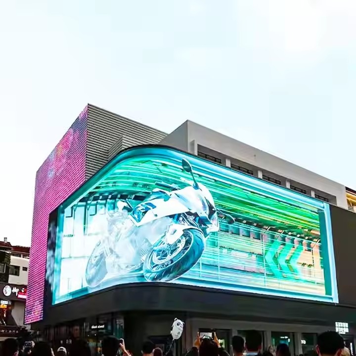 HD Big Giant 3D Effect Outdoor Advertising P4 P5 P8 P10 LED Billboard ...