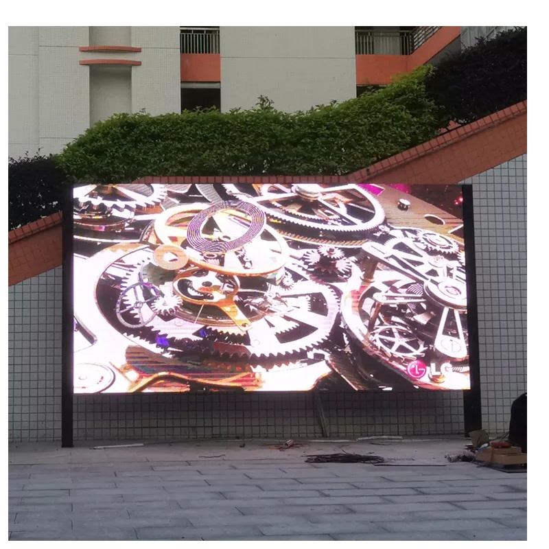 RGB Digital Advertising Visual LED Video Wall Billboard P10 P5 Outdoor ...