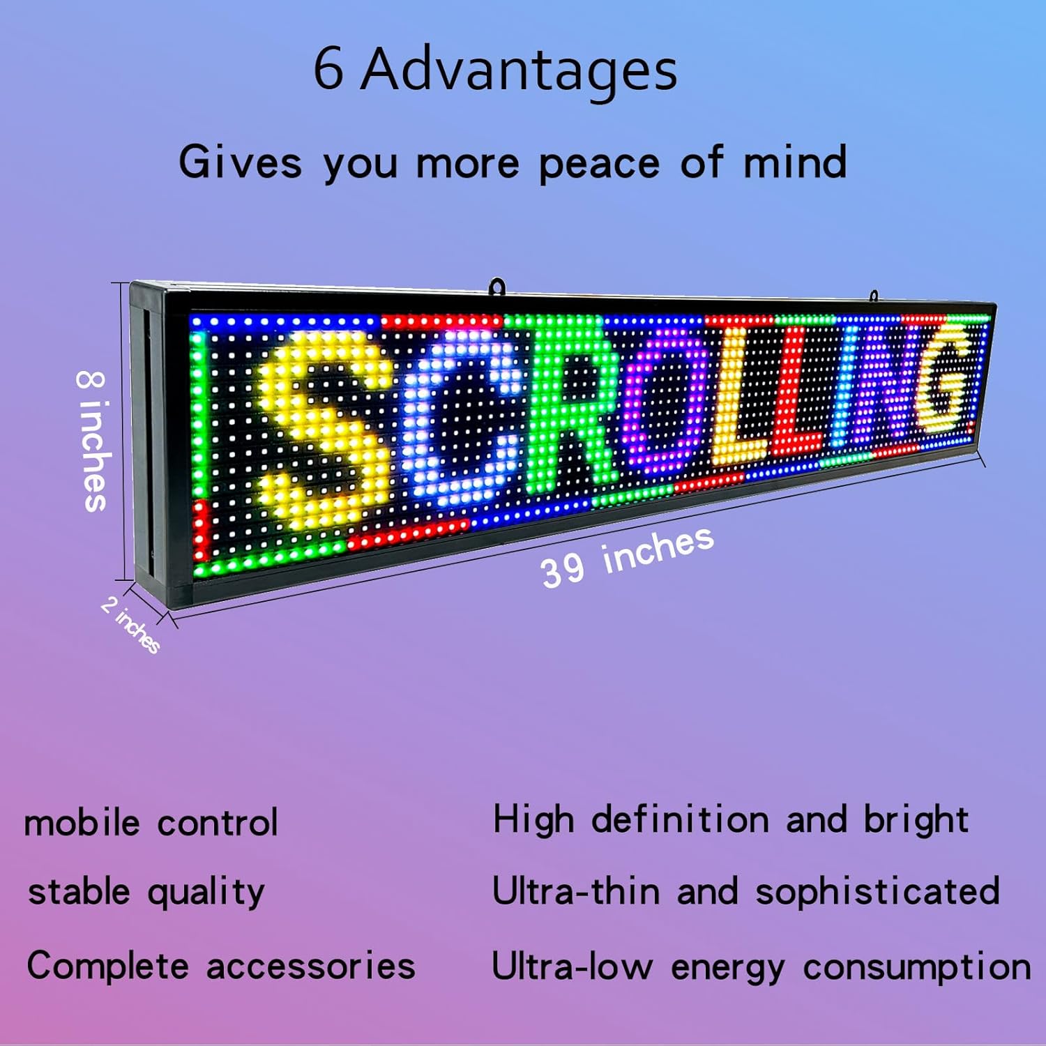 P10 Programmable Scrolling Led Sign Outdoor Signs For Businesse Custom ...